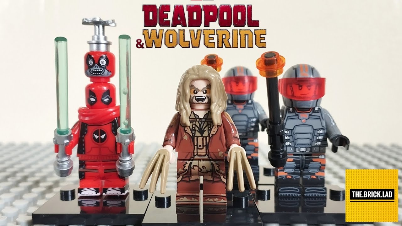LEGO Deadpool and Wolverine TP199 Lego Sabertooth Kidpool Bootleg #lego ...