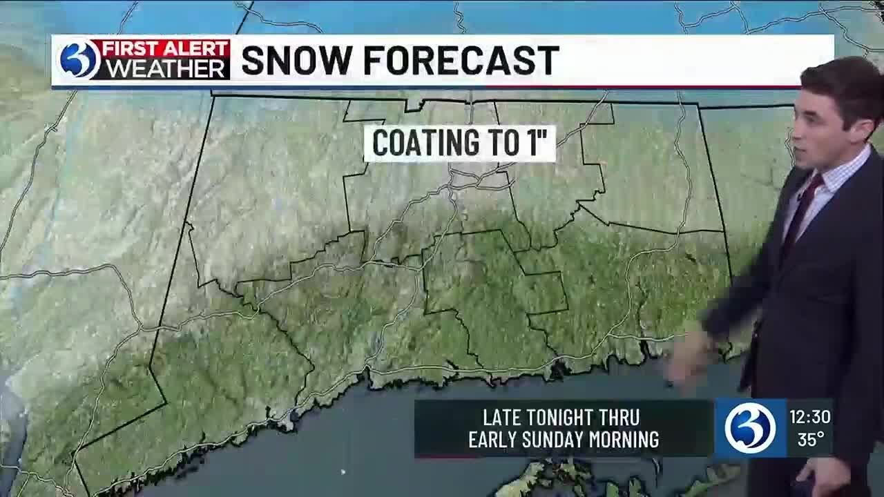 FORECAST: Light snow tonight, then a First Alert Weather Day for rain ...