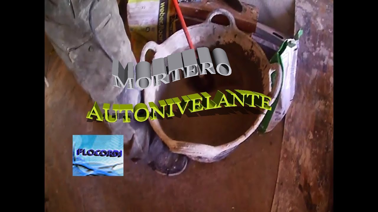 Como aplicamos PASTA AUTONIVELANTE| - YouTube