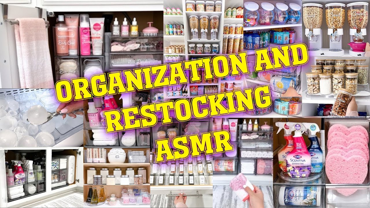 Organization and Restocking | ASMR | Compilation TikTok #3 - YouTube