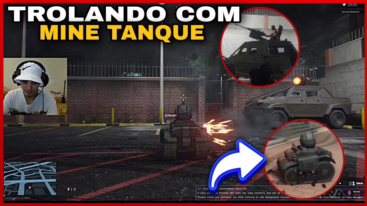 RB TROLANDO COM MINE TANQUE | BK DEU COMANDO DE ADM | FC BKINHO CLIPES ...