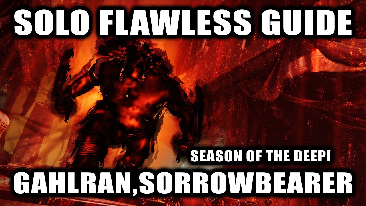 Season of the Deep - Gahlran Solo Flawless Duality Guide (Destiny 2 ...