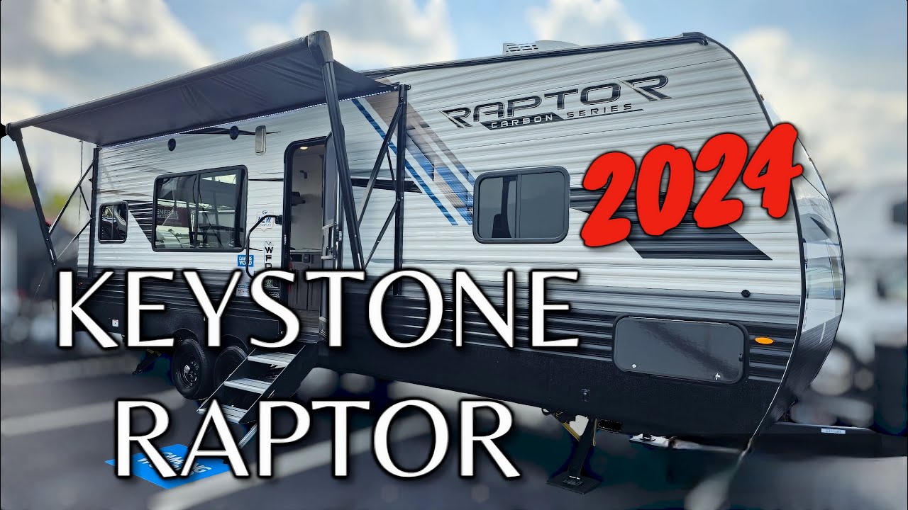 2024 KEYSTONE RAPTOR 29 WFO Toy Hauler at HERSHEY RV SHOW - YouTube