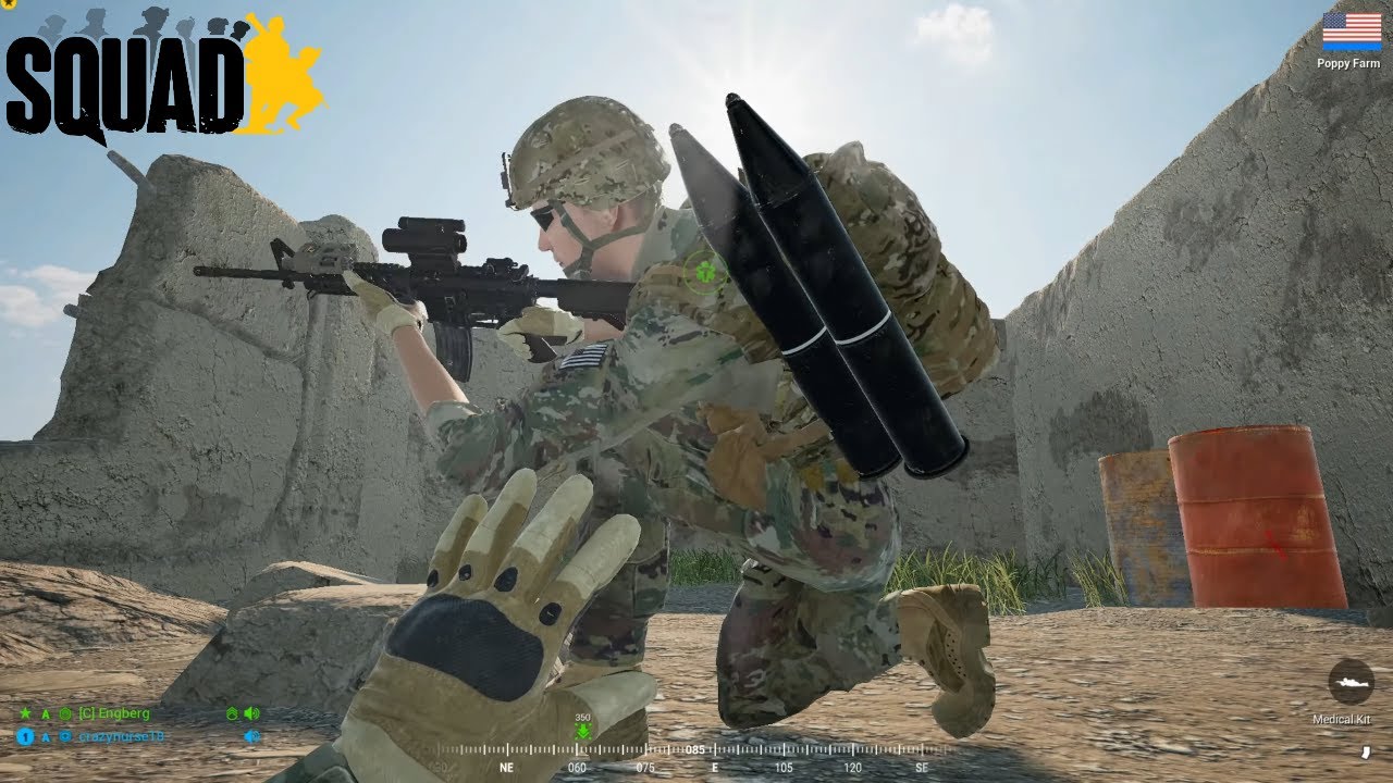 Squad Gameplay | US Army Medic In The Field - YouTube