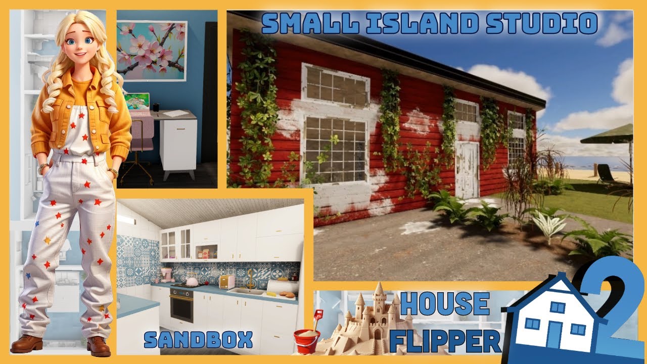 Small Island Studio, Realtime, Sandbox Build Flip - YouTube