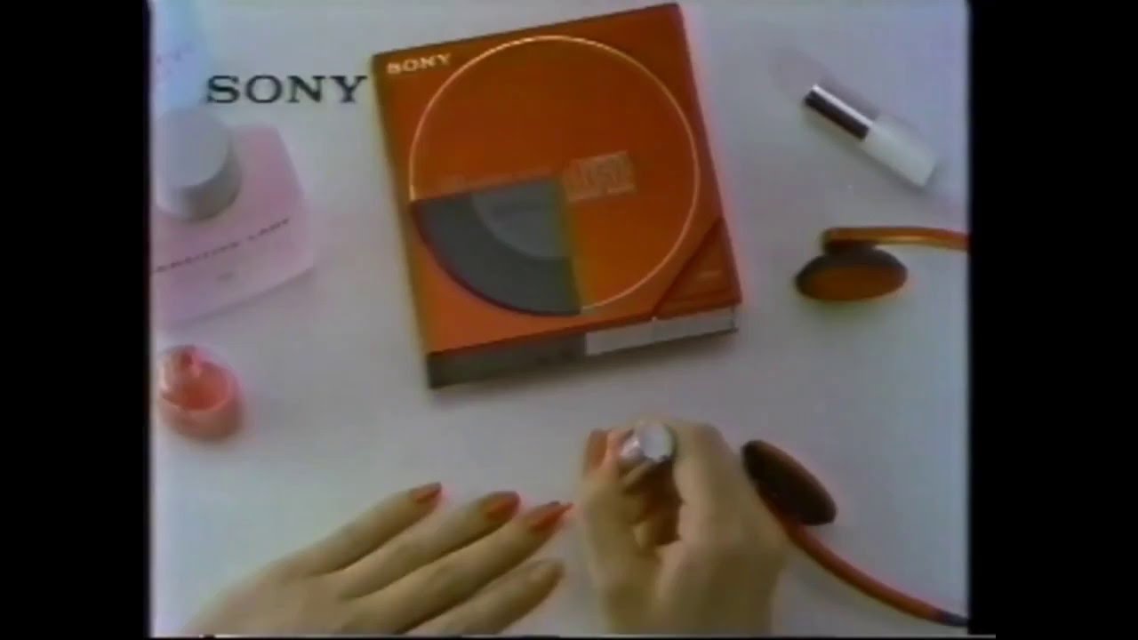 Early Sony Portable CD Player Commercial (subs) [1985] - YouTube
