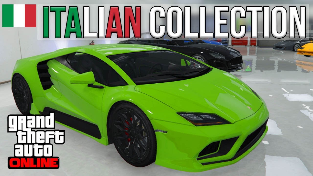 Italian Car Collection in GTA 5 Online | Garage Tour - YouTube