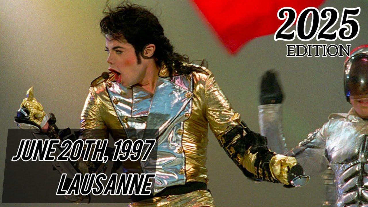 Michael Jackson - HIStory Tour Live in Lausanne (June 20, 1997) - YouTube