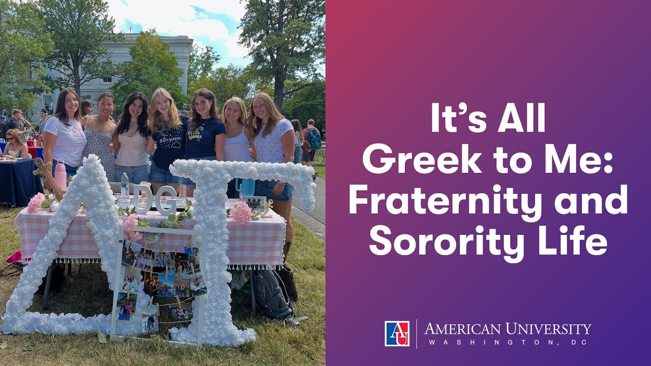 It’s All Greek to Me: Fraternity and Sorority Life - YouTube