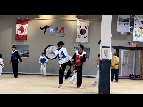 Sparring Frenzy at TMA of Canada - Lots of Fun for Everyone - YouTube
