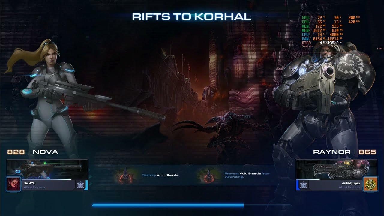 nova 289 BRUTAL (RIFTS TO KORHAL)sc2 STARCraFT2 co-op BRUTAL SEIRYU(TH) - YouTube