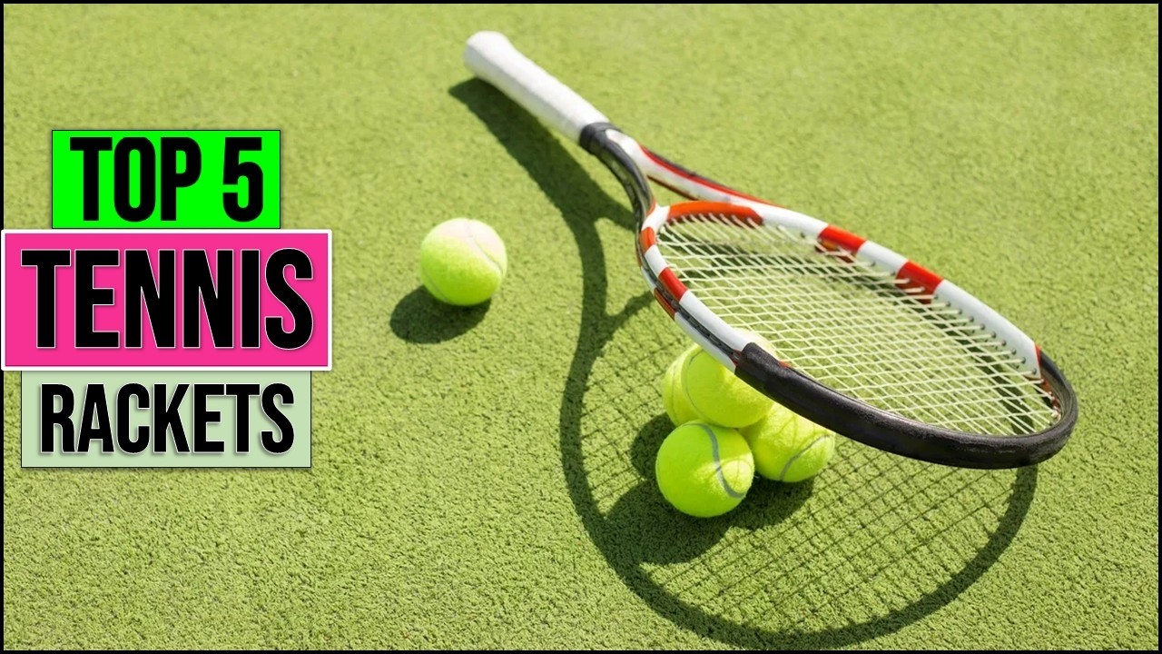 Top 5 Best Tennis Racket for Power & Control? (Review) - YouTube