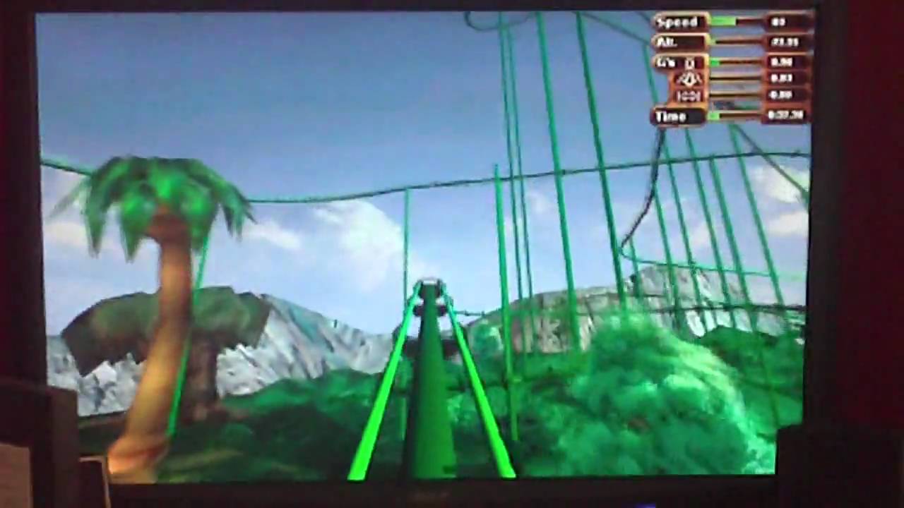 Ultimate Ride Coaster Deluxe Ride 3 - Speedy Jungle - YouTube