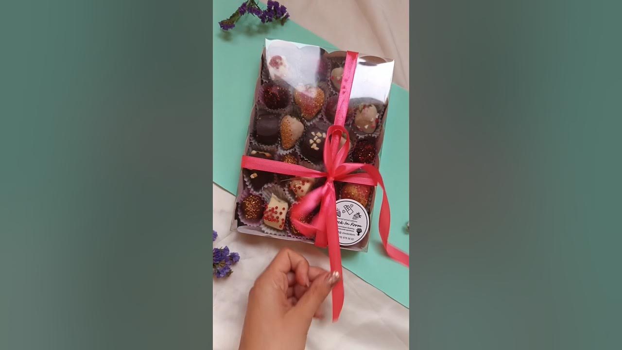 Собрала коробочку с фруктами#фрукты в шоколаде#белый и темный шоколад# ...