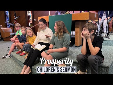 Prosperity: Children's Sermon - YouTube
