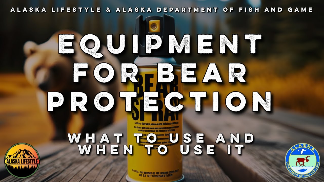 Equipment You NEED With You For Bear Protection! Tips From Alaska Fish ...