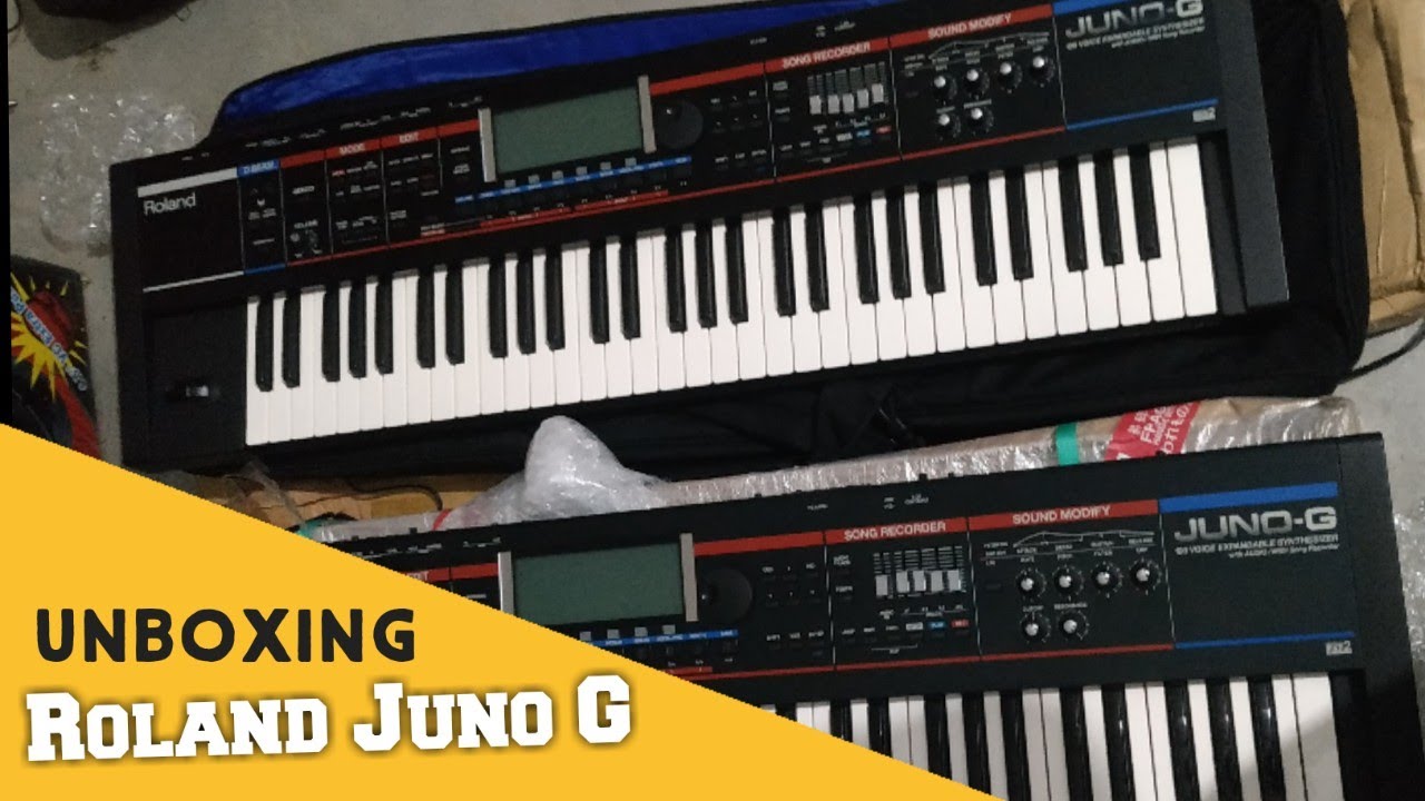 UK Imported Roland Juno G | Keyboard synthesizer Unboxing & Review, # ...