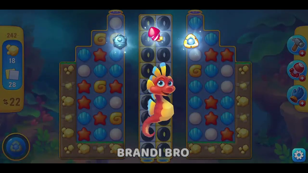Fishdom; Level 242 Complete🔥😱 | BRANDI BRO | #fishdom #fishdomminigame ...