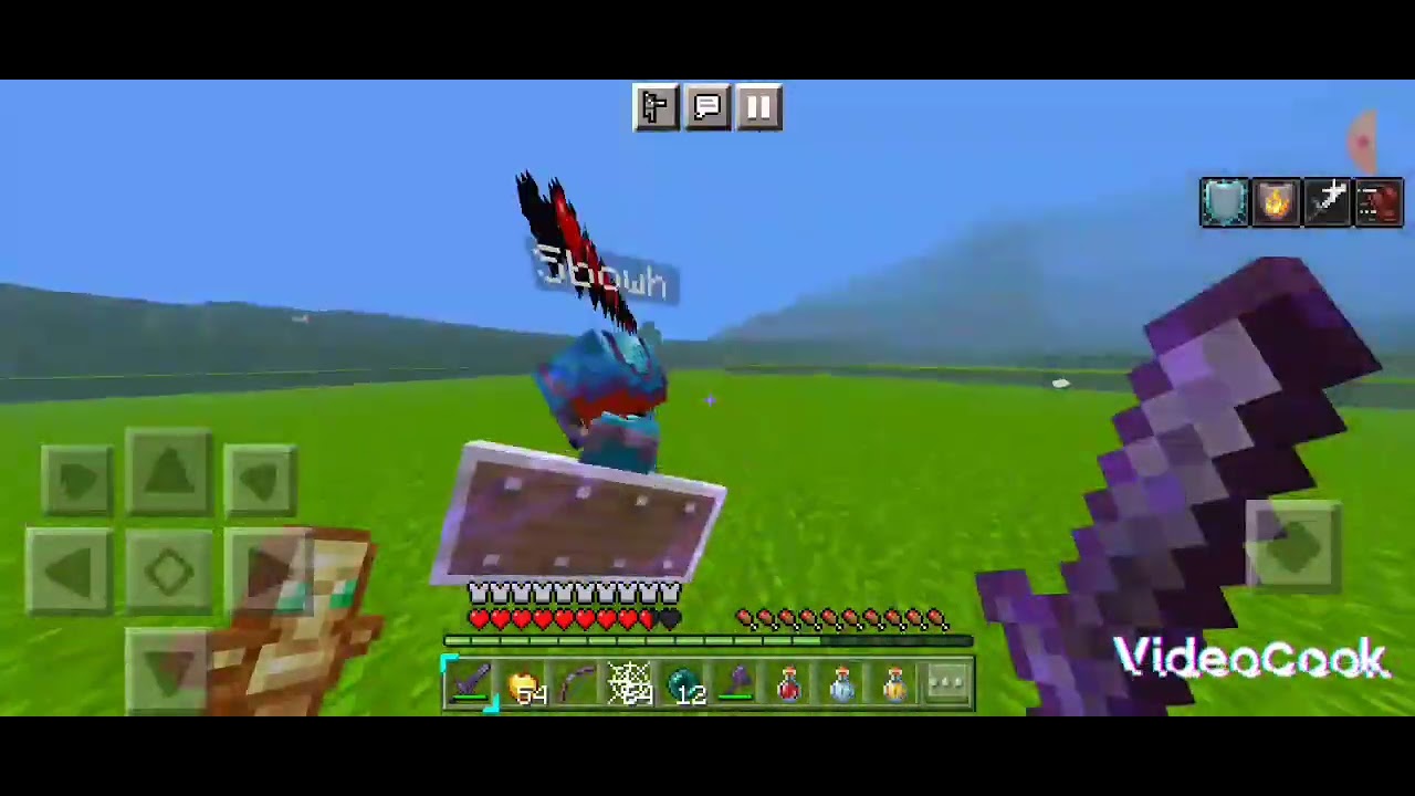 minecraft pocket edition PVP |camman18 is a lying| minecraft pocket ...
