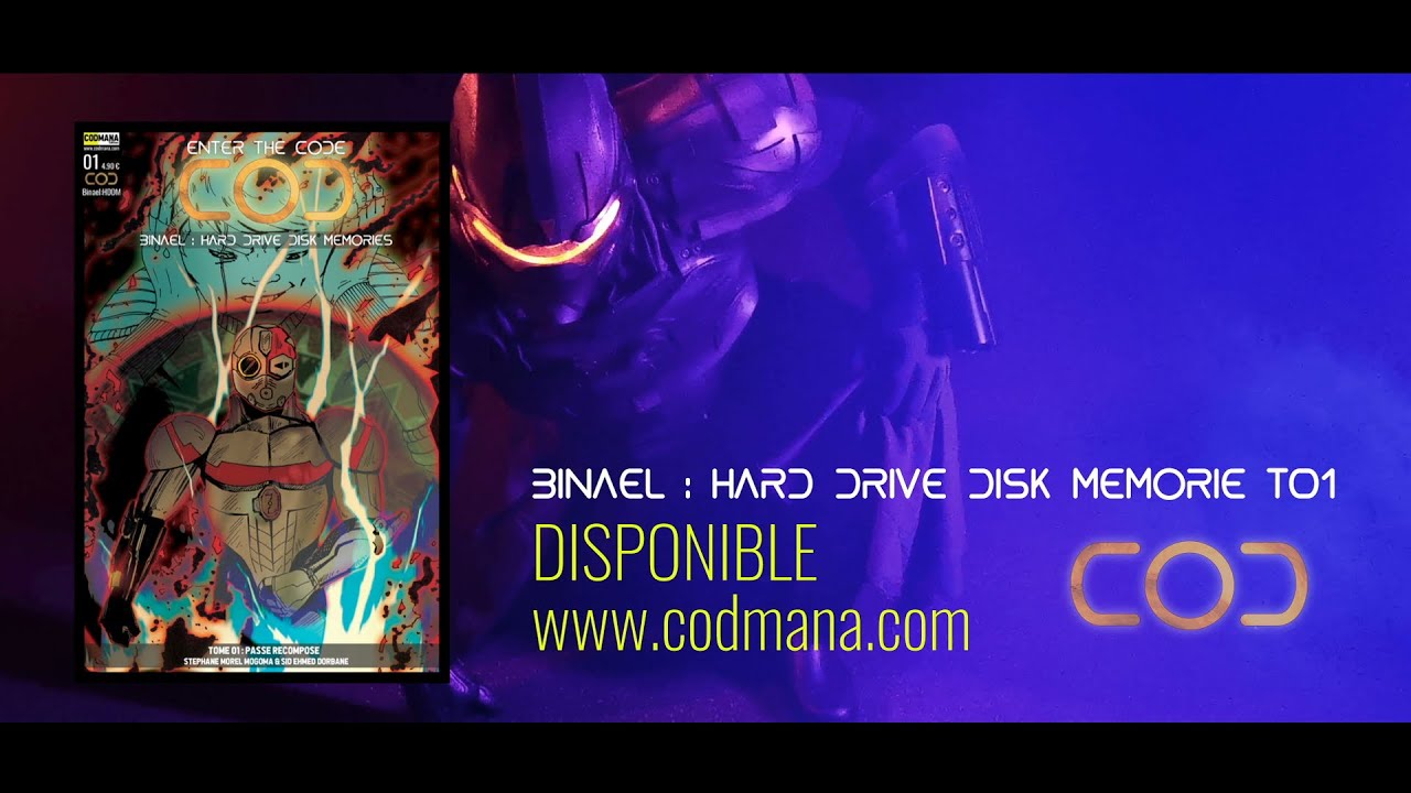 BINAEL : Hard drive disck memories T01 [Teaser] Enter The CODE - YouTube