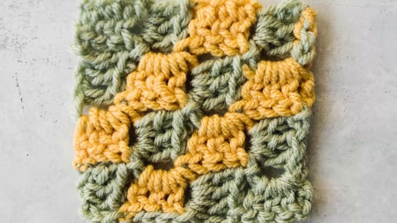 Corner to Corner Stitch - YouTube
