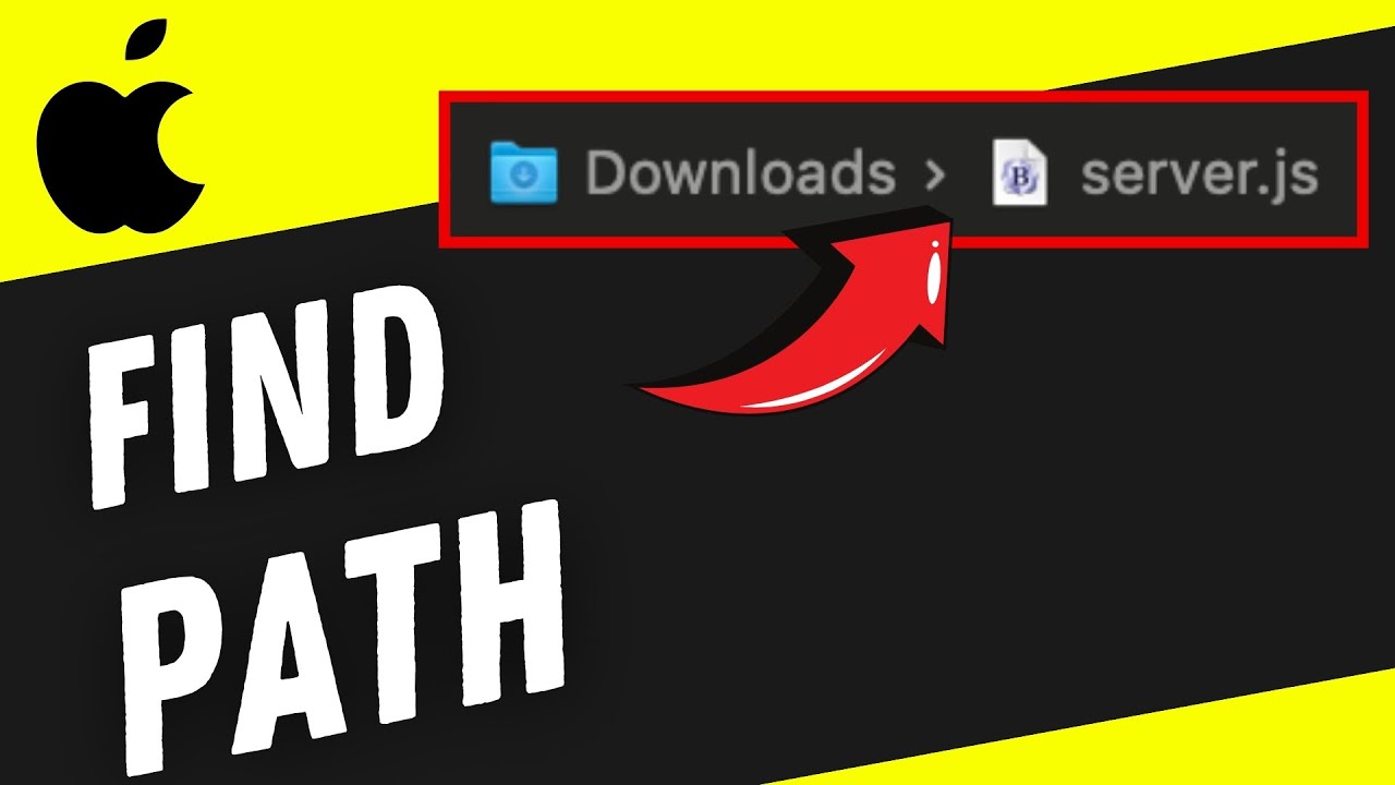 How to Find the Path to ANY File on Mac - YouTube