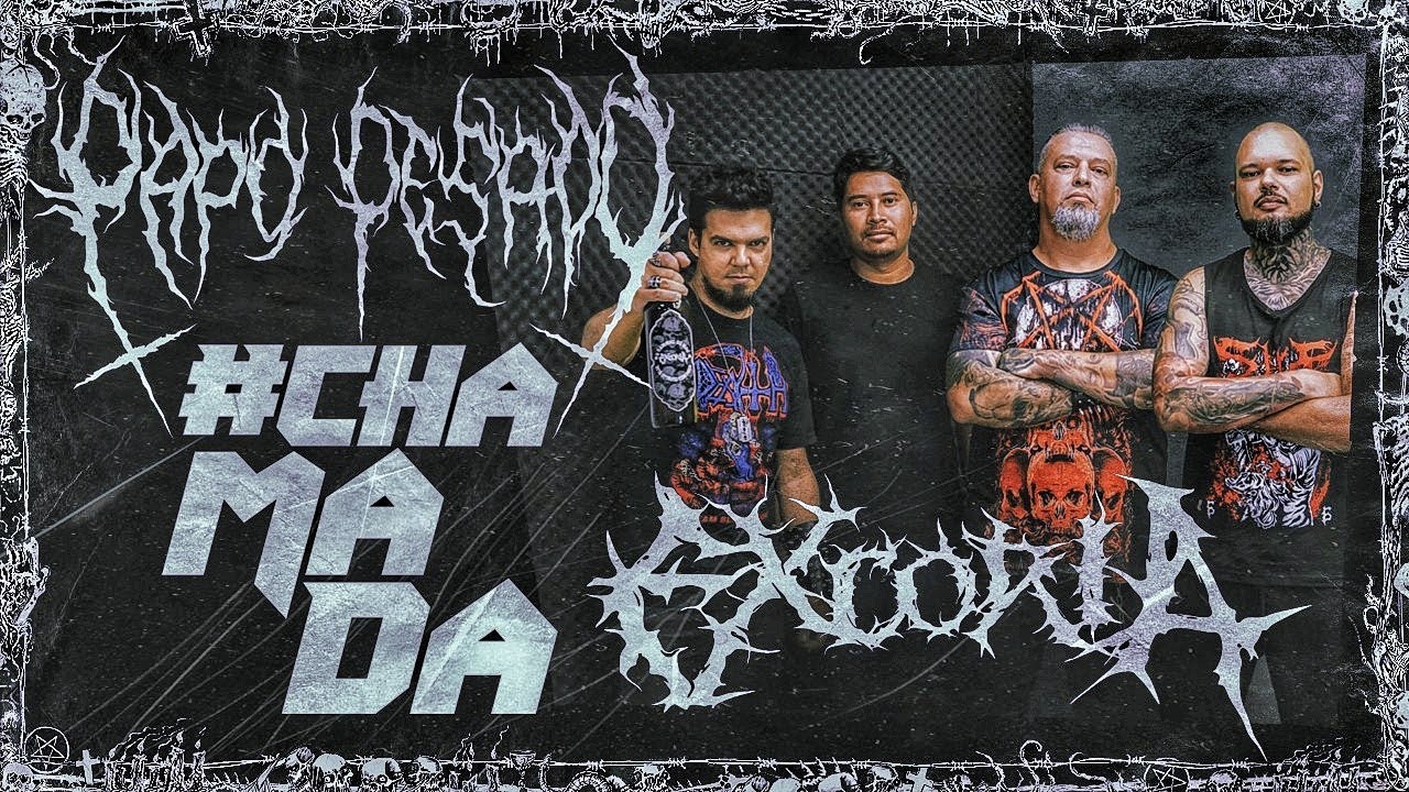 CHAMADA 📢 EXCORIA no Papo Pesado com #chamada #embreve #metal - YouTube