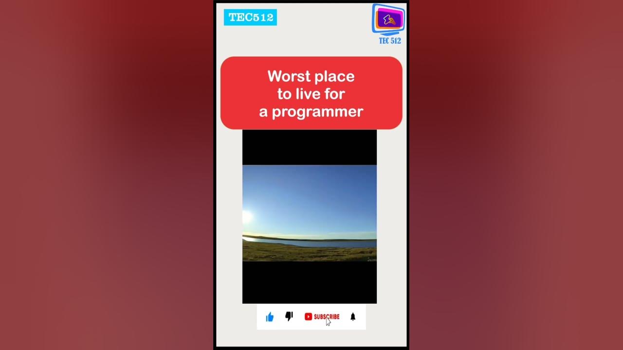 Worst Place For Progrsmmer Programmingfun Memes Codinglife Funnyvideo Programmers Youtube
