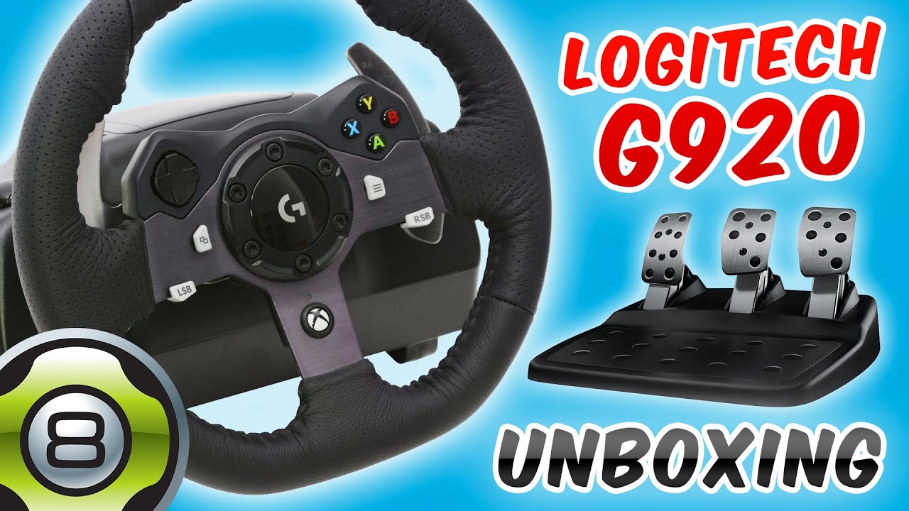 Volant Logitech G920 pour Xbox One et PC - Unboxing FR - YouTube