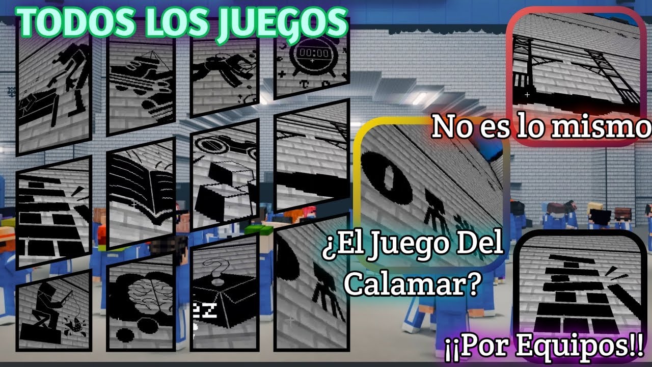 SQUID CRAFT GAMES 3 Todos Los Juegos | Teoria - YouTube