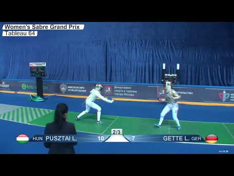FE 2018 676 T64 20 F S Individual Moscow RUS GP GREEN GETTE GER vs PUSZTAI HUN