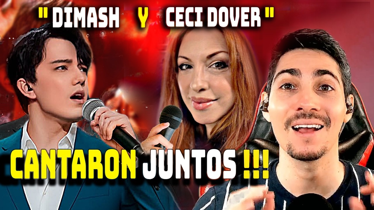 🔥 ¡DIMASH Y CECI DOVER CANTANDO JUNTOS! EMOCIÓN REAL 💙 - YouTube
