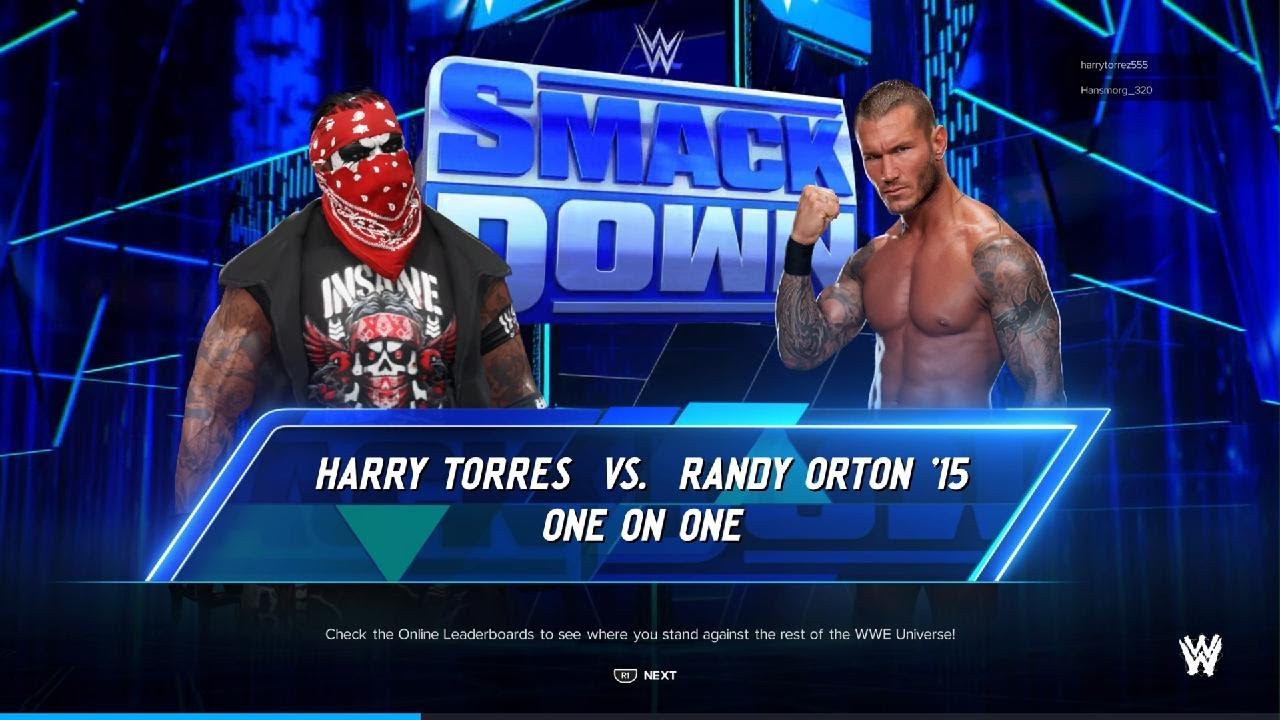 WWE 2K24 The Bigman Harry Torres vs Randy Orton 15 - YouTube