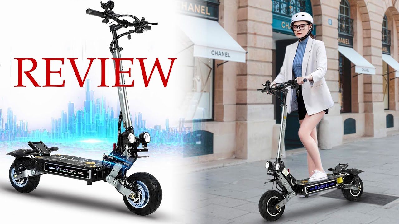 GooBee Electric Scooter Adults Review 2024 - YouTube
