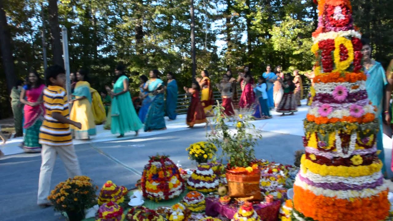 chintha Chettu Kindha chilukalaaro - TDF RTP Bathukamma 2015 @ Jordan ...