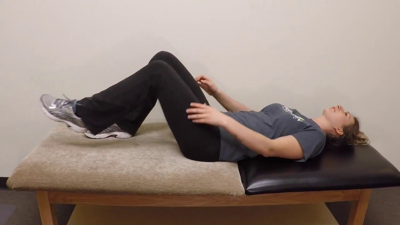 Hip & lower back stretches - YouTube