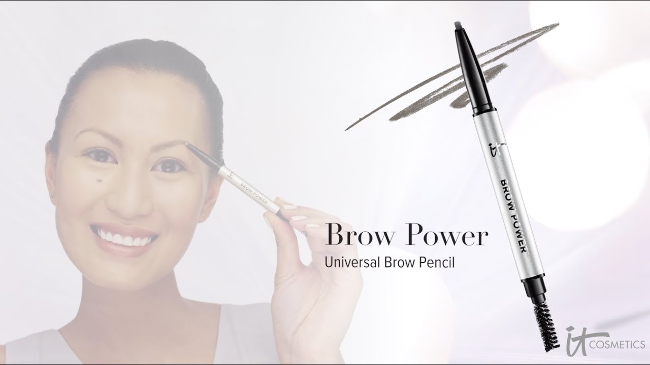 Brow Power Universal Eyebrow Pencil | IT Cosmetics - YouTube