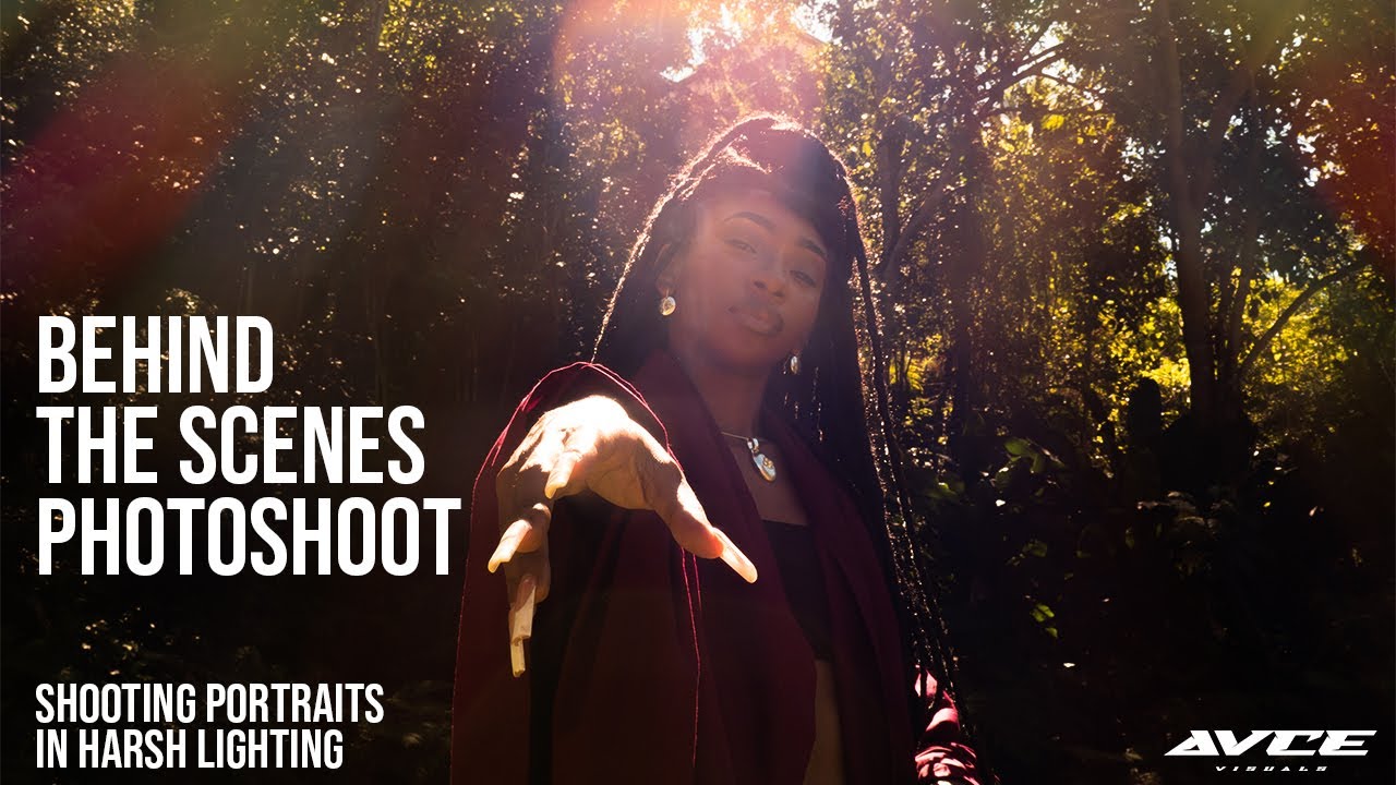 Shooting Portraits In Harsh Sunlight / Behind The Scenes With Cherece ...