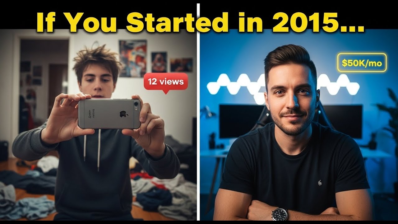 If You Started YouTube in 2015… 💸 | Creator Reality Check #BigShowinfo ...