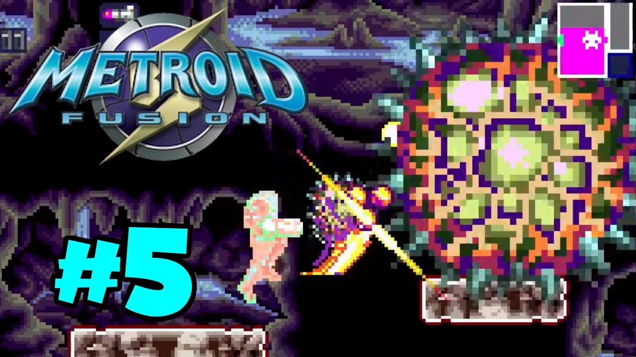 Metroid Fusion - #5 - Taking down the Barrier Core X - YouTube