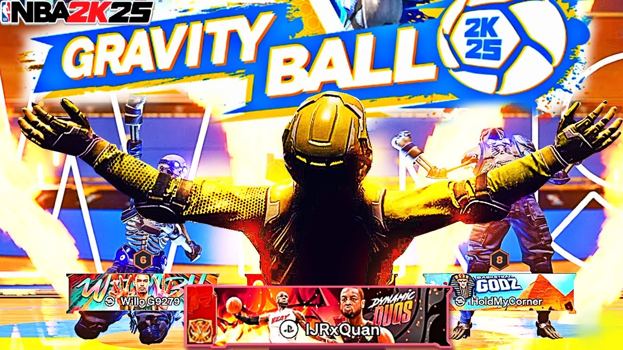I Tried GRAVITY BALL on NBA 2K25 and it's ACTUALLY AMAZING.. - YouTube