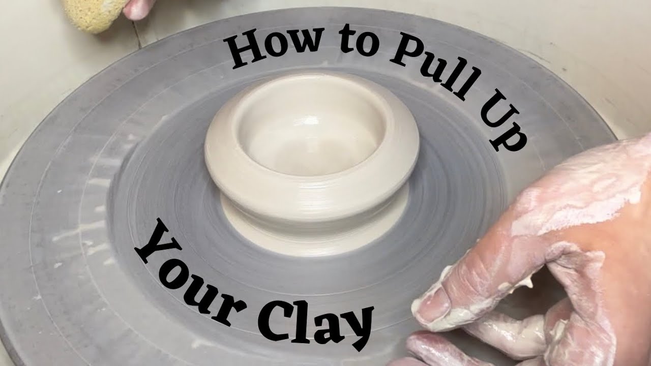 How to Pull Up Your Clay on the Wheel - YouTube