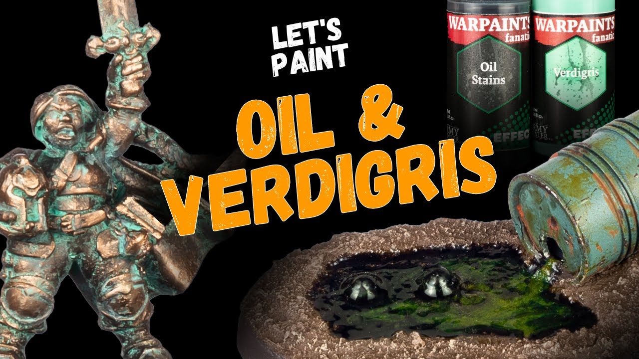 Have Fun Transforming Your Minis with Oil & Verdigris Effects! - YouTube