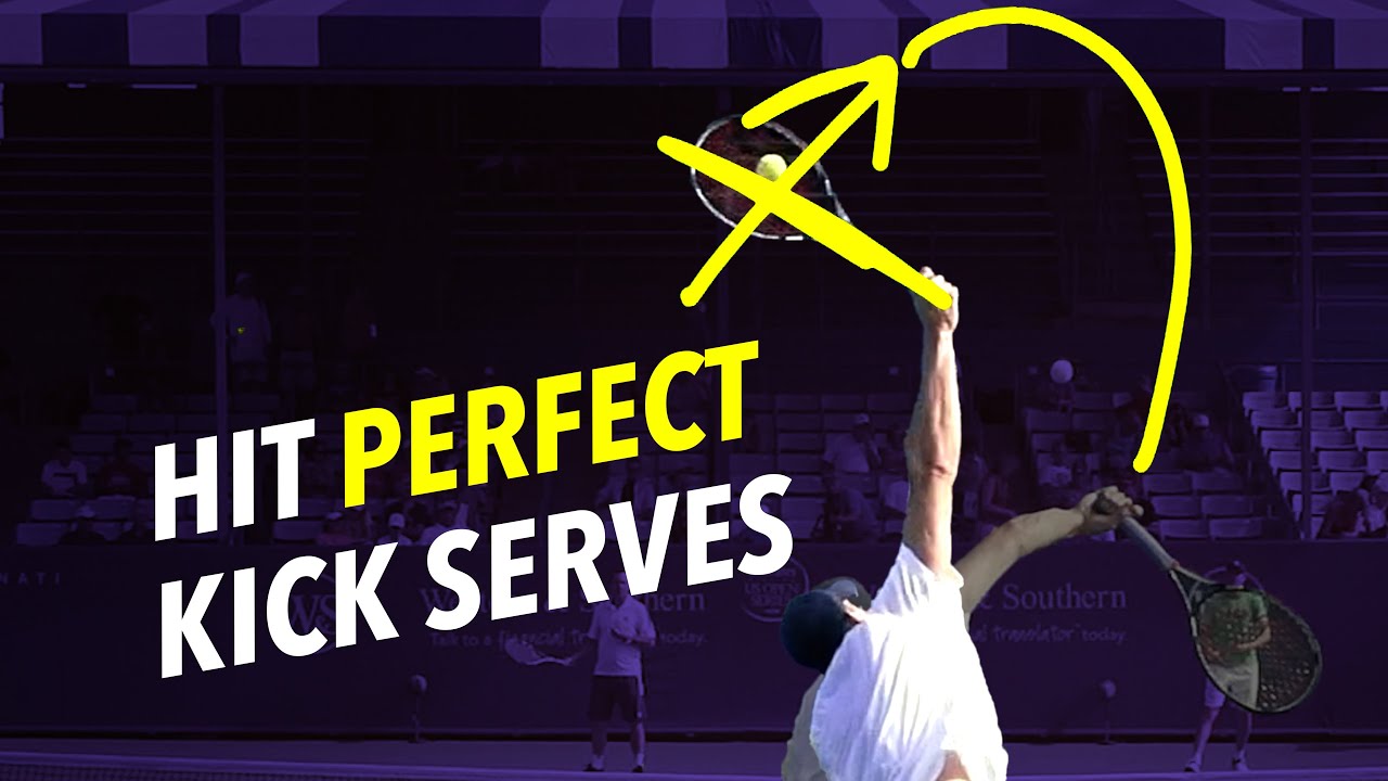 The Secrets of a Perfect Kick Serve #tennisserve #kickserve - YouTube