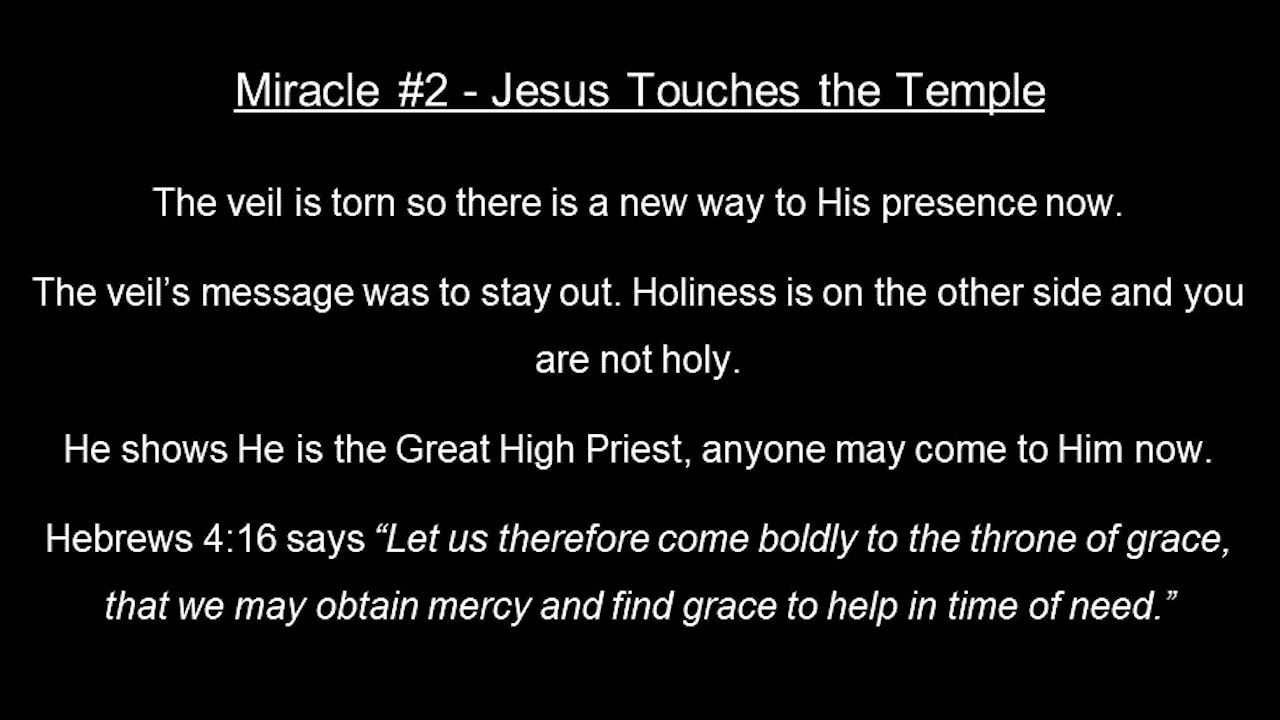 JESUS TORE OPEN THE TEMPLE'S HOLY OF HOLIES VEIL FROM THE CROSS ...
