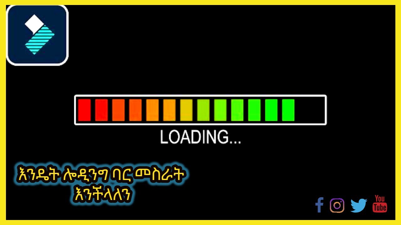 How To Make A Loading Bar In Filmora 9 Tutorial 2020 YouTube How To Make A Loading Bar In Filmora 9 Tutorial 2020 YouTube