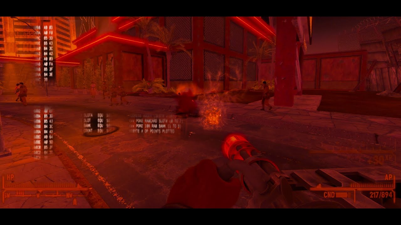 FNV Cybernetic organism (gameplay) - YouTube