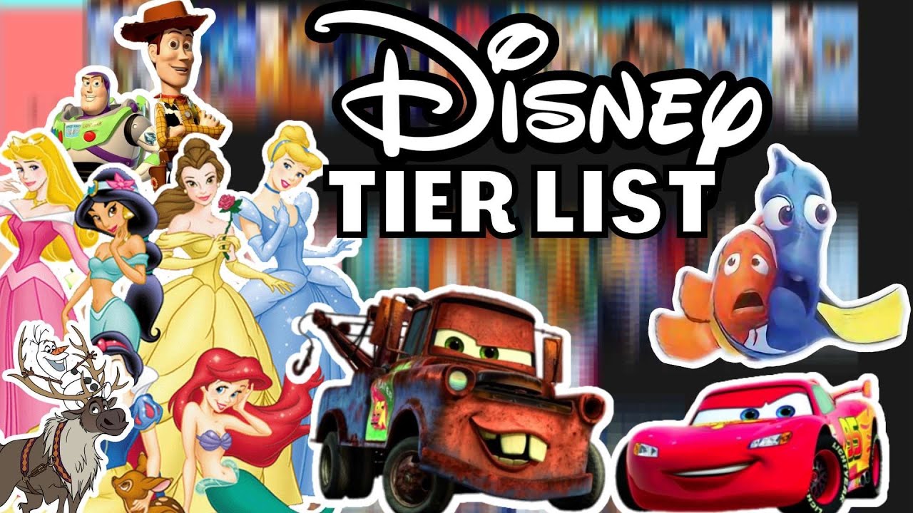 DISNEY MOVIE Tier List - YouTube