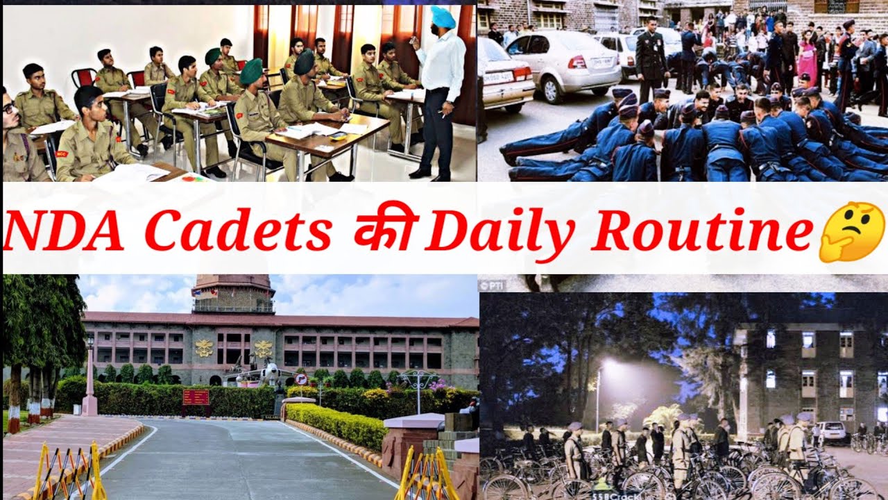 Daily Routine Of NDA Cadets | Khadakwasla | Pune | - YouTube