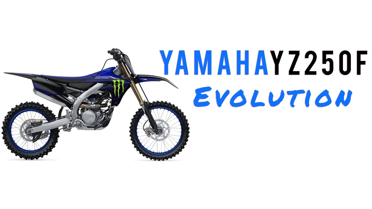 History of the Yamaha YZ250F - YouTube